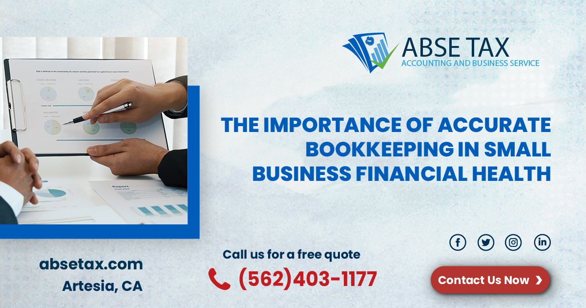 The Importance of Accurate Bookkeeping in Small Business Financial ... The Importance of Accurate Bookkeeping in Small Business Financial ...
