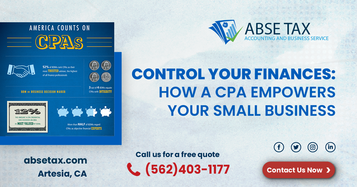 Small Business CPA: Control Finances, Grow Faster!